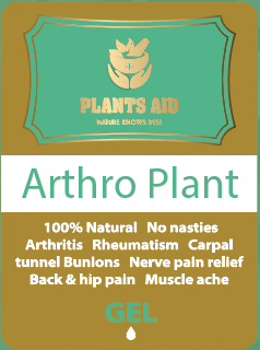 Arthro Plant Gel 250ml | Natural joint and Muscle Pain Relief Gel